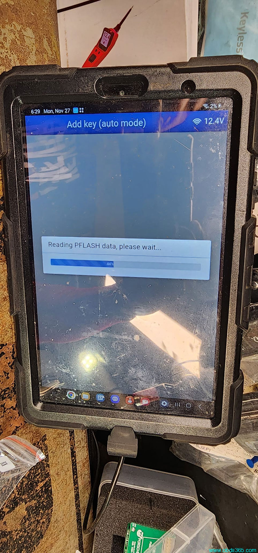 Yanhua Mini ACDP2 Add 2010 Porsche Cayenne Key 2M25J | Car Key Programmer Blog