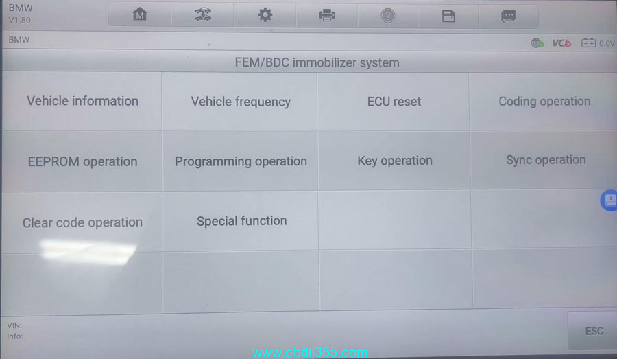 Autel Im608 Bmw Fem Programming Failed Restore Eeprom Data Solution Car Key Programmer Blog